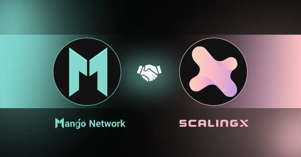 Mango Network와 ScalingX가 전략적 협력 관계를 맺고 Web3 혁신 생태계 발전을 가속화합니다 ...