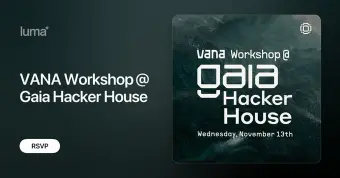 Gaia announced a collaboration with the AI platform vana to create a ...