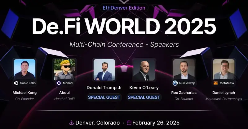 Full text of Trump's second son ETH Denver 2025 dialogue: Suggesting ...
