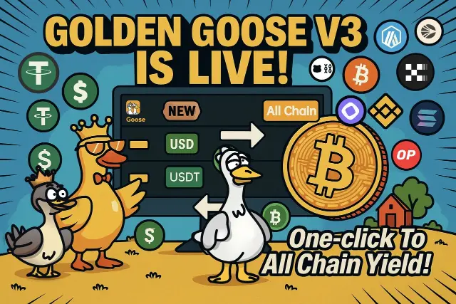 Golden Goose V3 officially launched: Cycle Network empowers chain ...