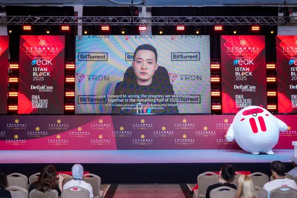 Sun Yuchen attended IBW2025 and delivered a speech: TRON promotes the ...